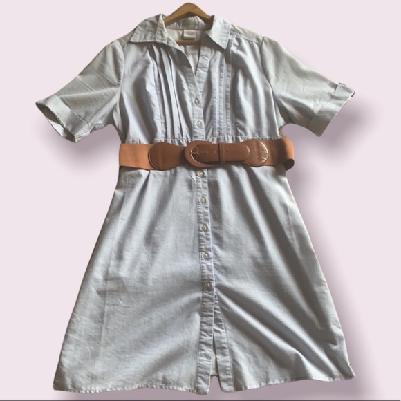 Lilly Lou | Dresses | Lilly Lou Belted Shirt Dress | Poshmark